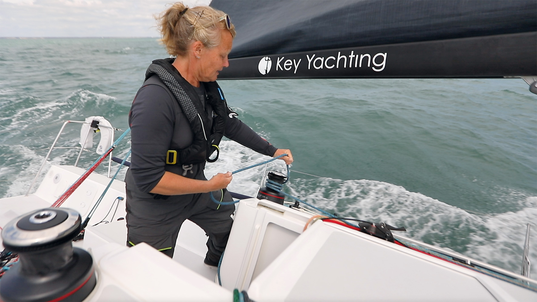 Double handed sailing skills: Upwind trim and reefing - Yachting World