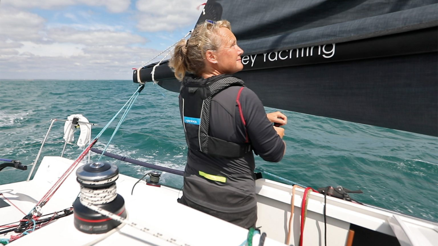 Double handed sailing skills: Upwind trim and reefing - Yachting World