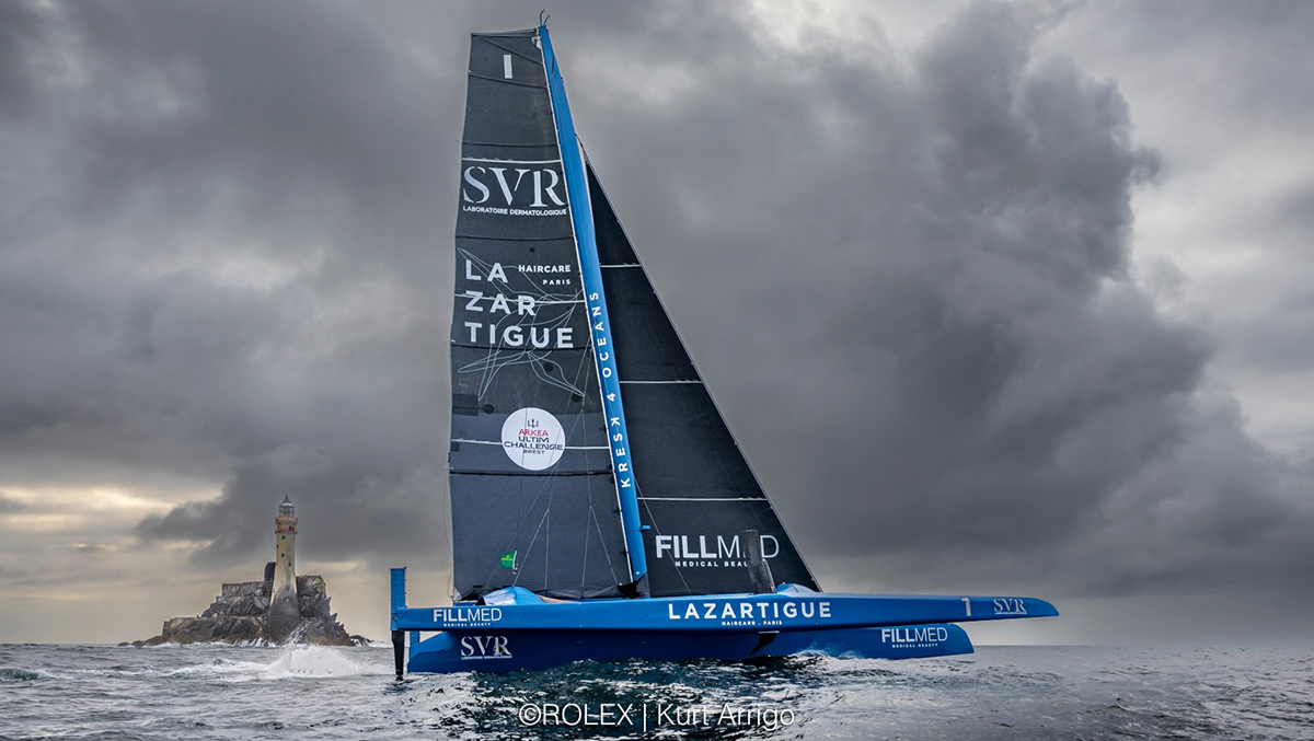 Line honours and new Rolex Fastnet Race course record for Ultime SVR ...