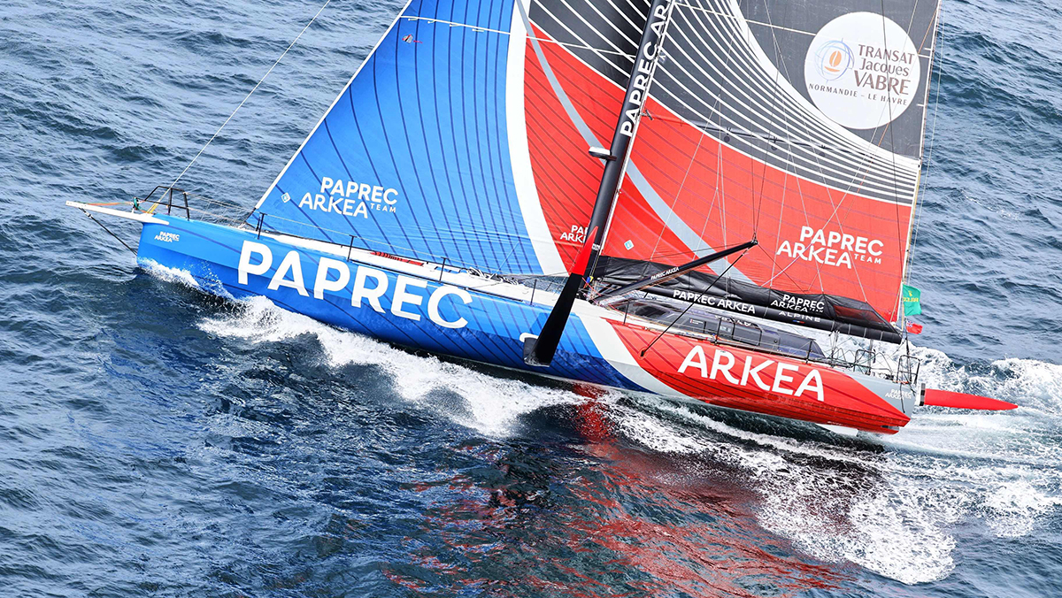 IMOCAs win race to Cherbourg with Macif first monohull in Rolex Fastnet ...