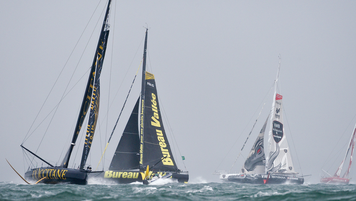 IMOCAs win race to Cherbourg with Macif first monohull in Rolex Fastnet ...