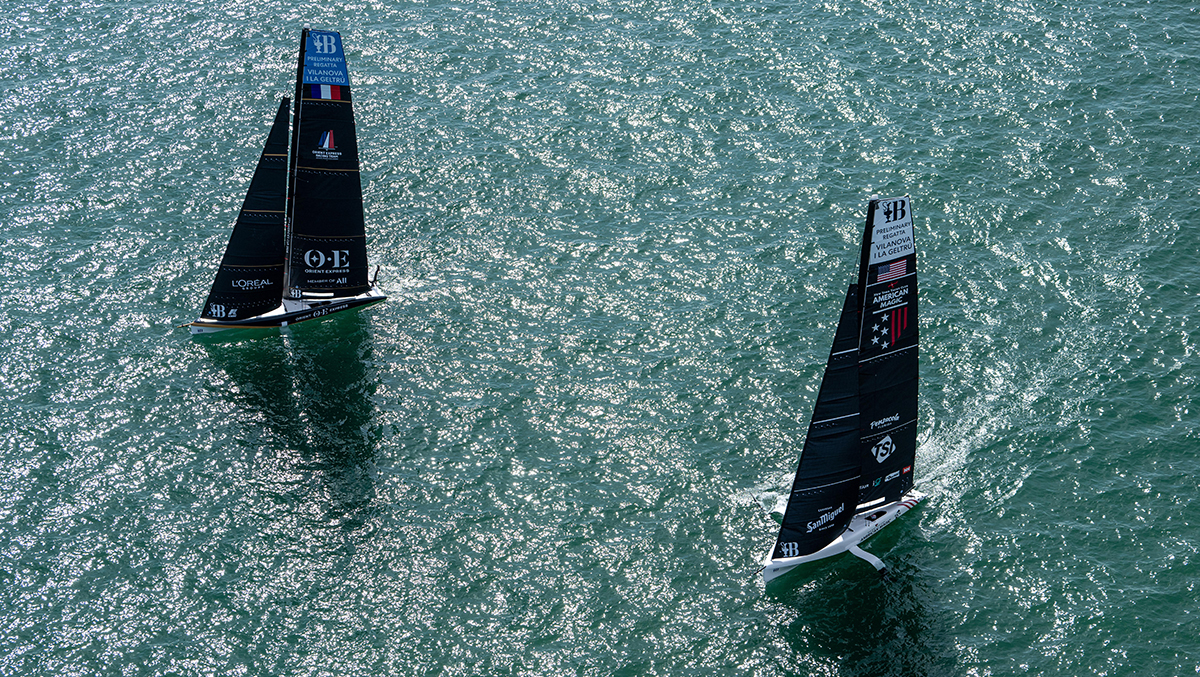 First America's Cup AC40 races: France and New Zealand share wins ...