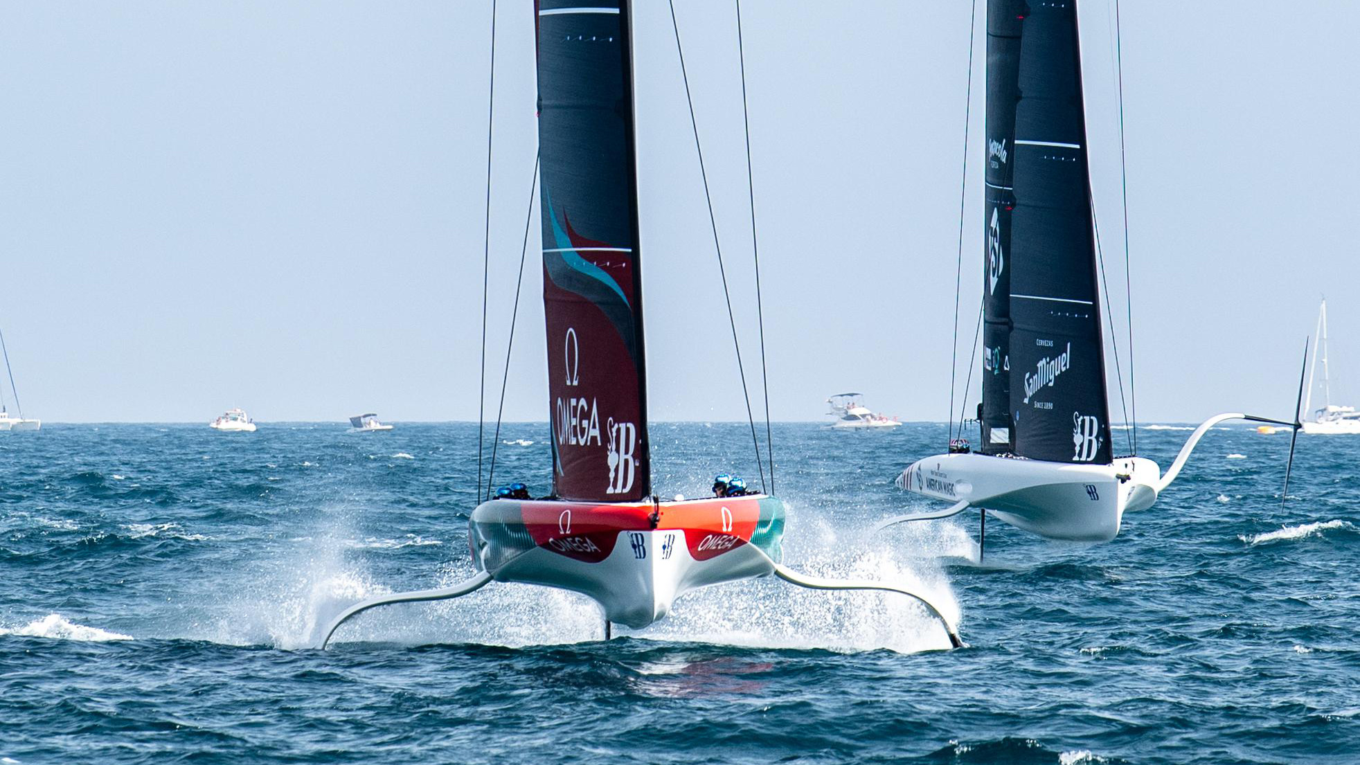 American Magic win first AC40 showdown at America’s Cup Preliminary ...