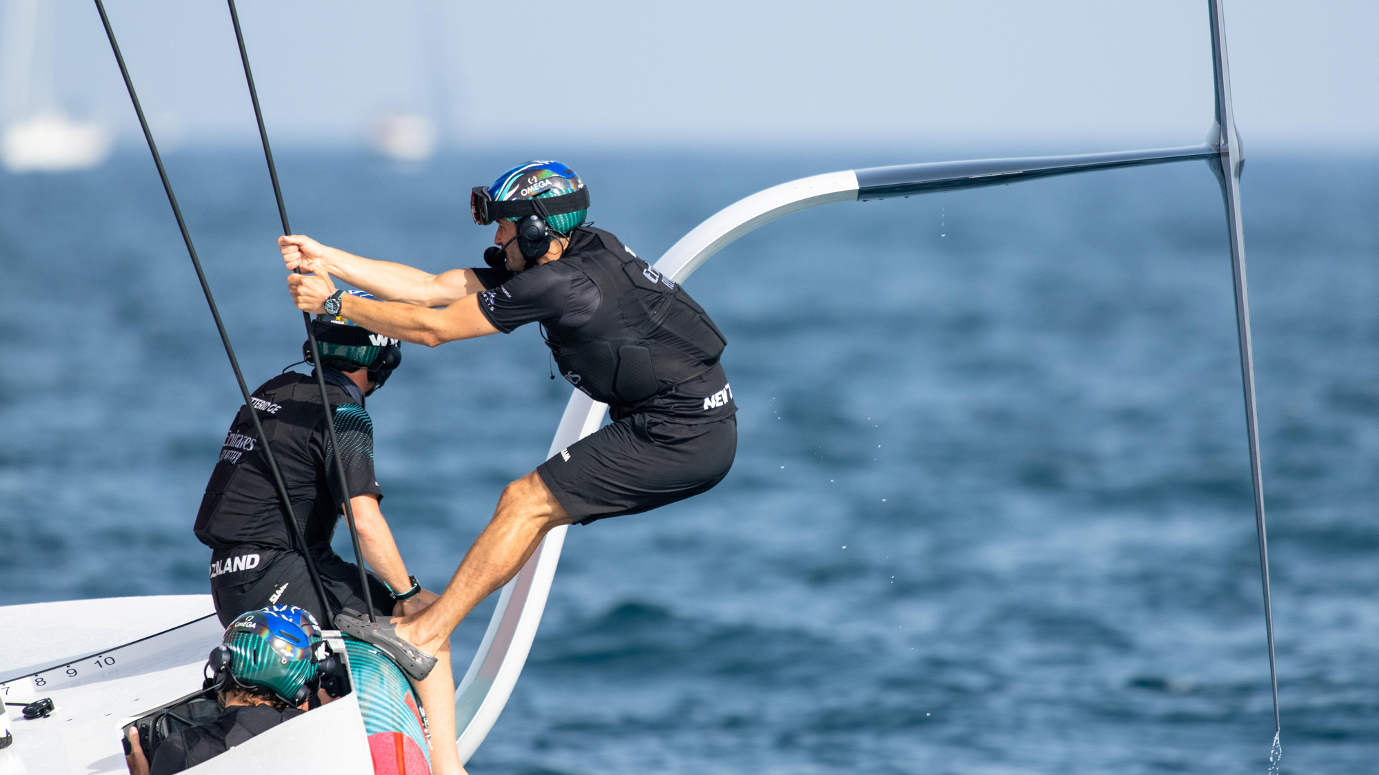 American Magic win first AC40 showdown at America’s Cup Preliminary ...