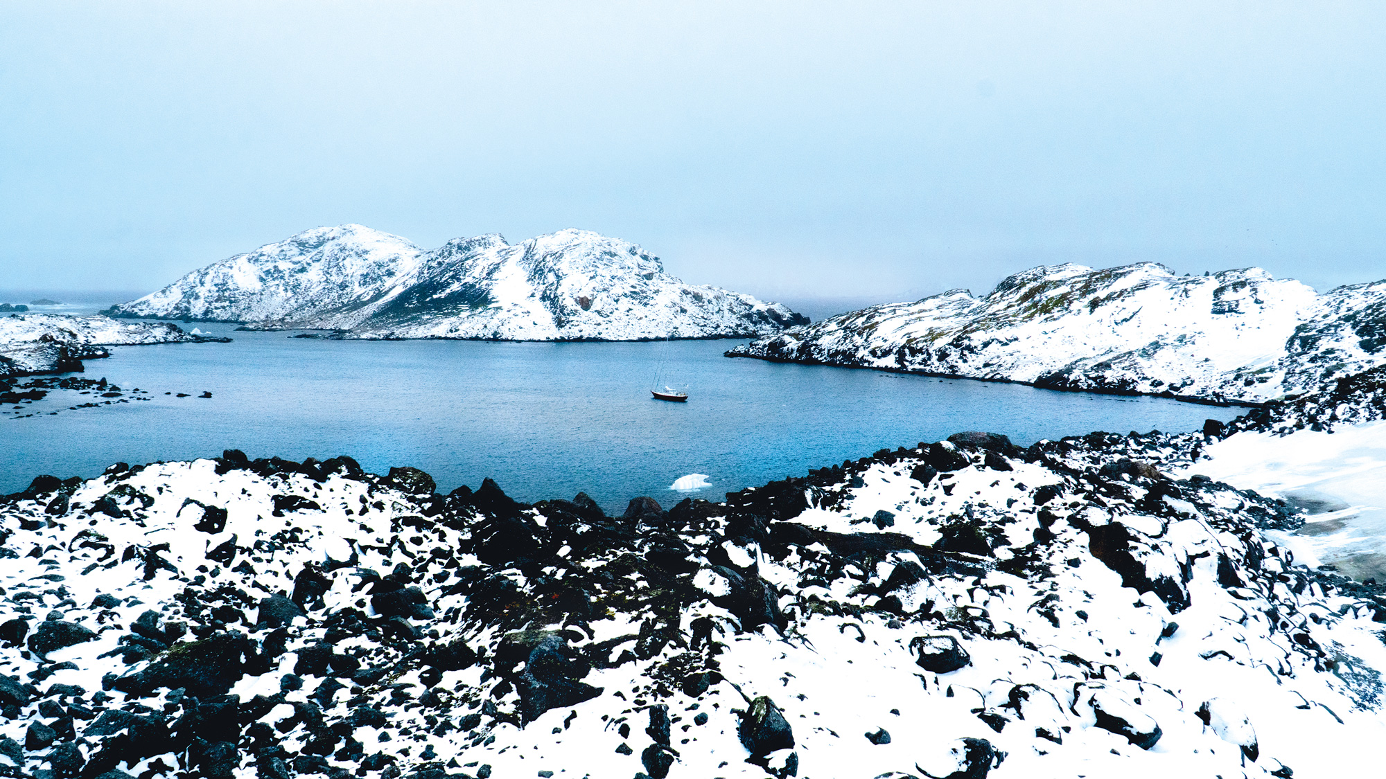Sailing to the most remote islands in the world amid ice and snow ...