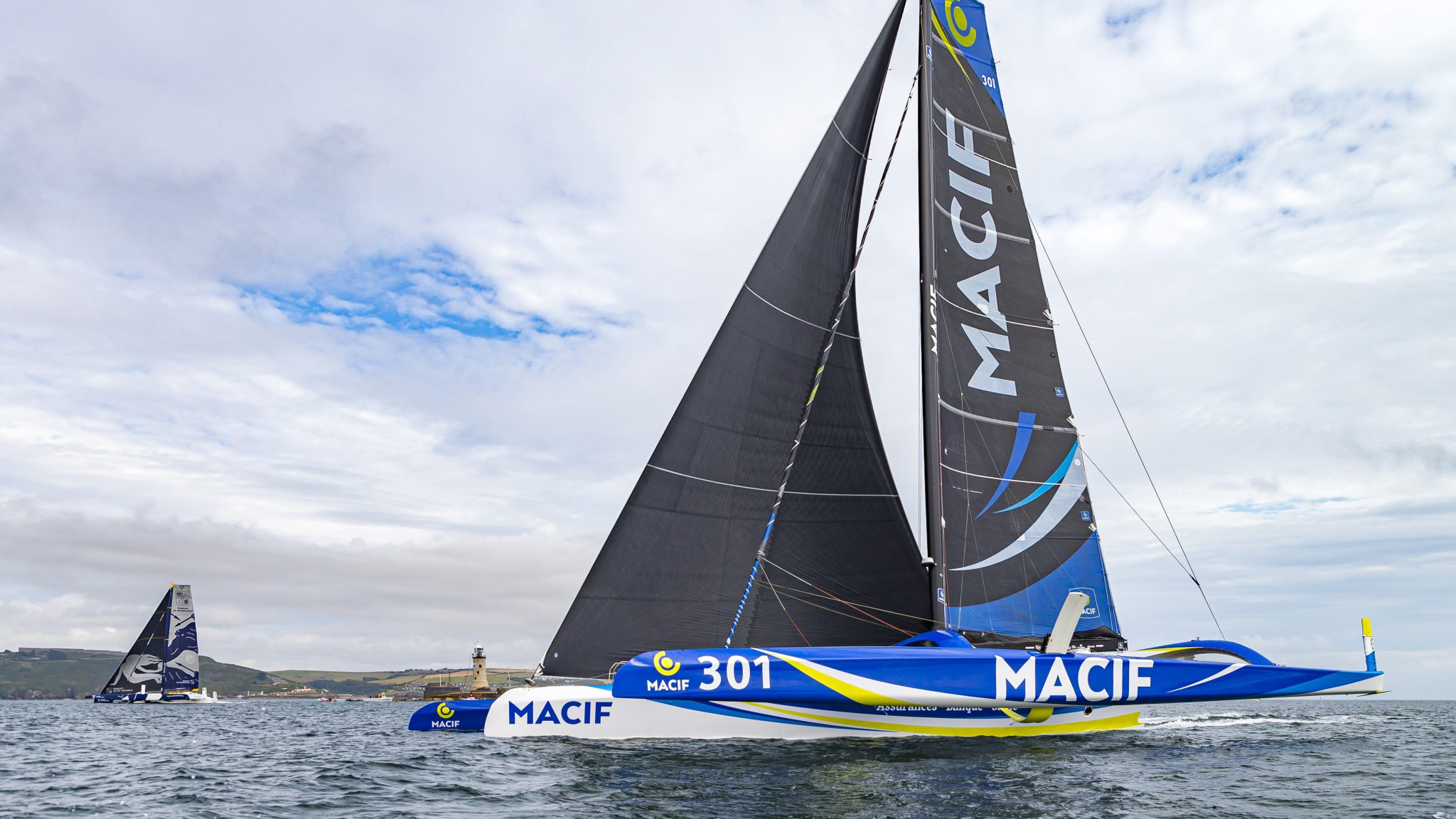 Six solo skippers ready to race 100ft foiling multihulls around the ...