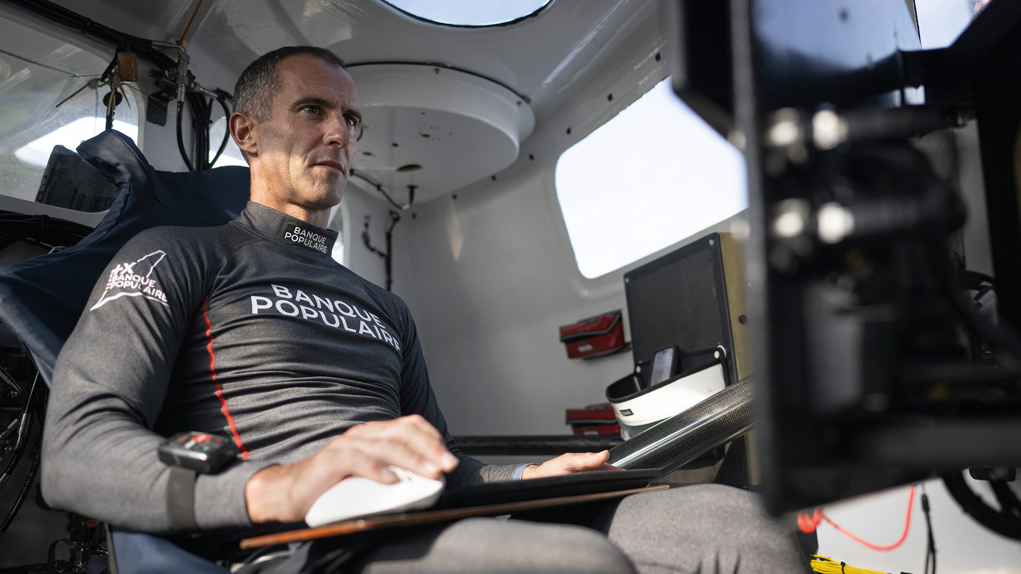 Six solo skippers ready to race 100ft foiling multihulls around the ...