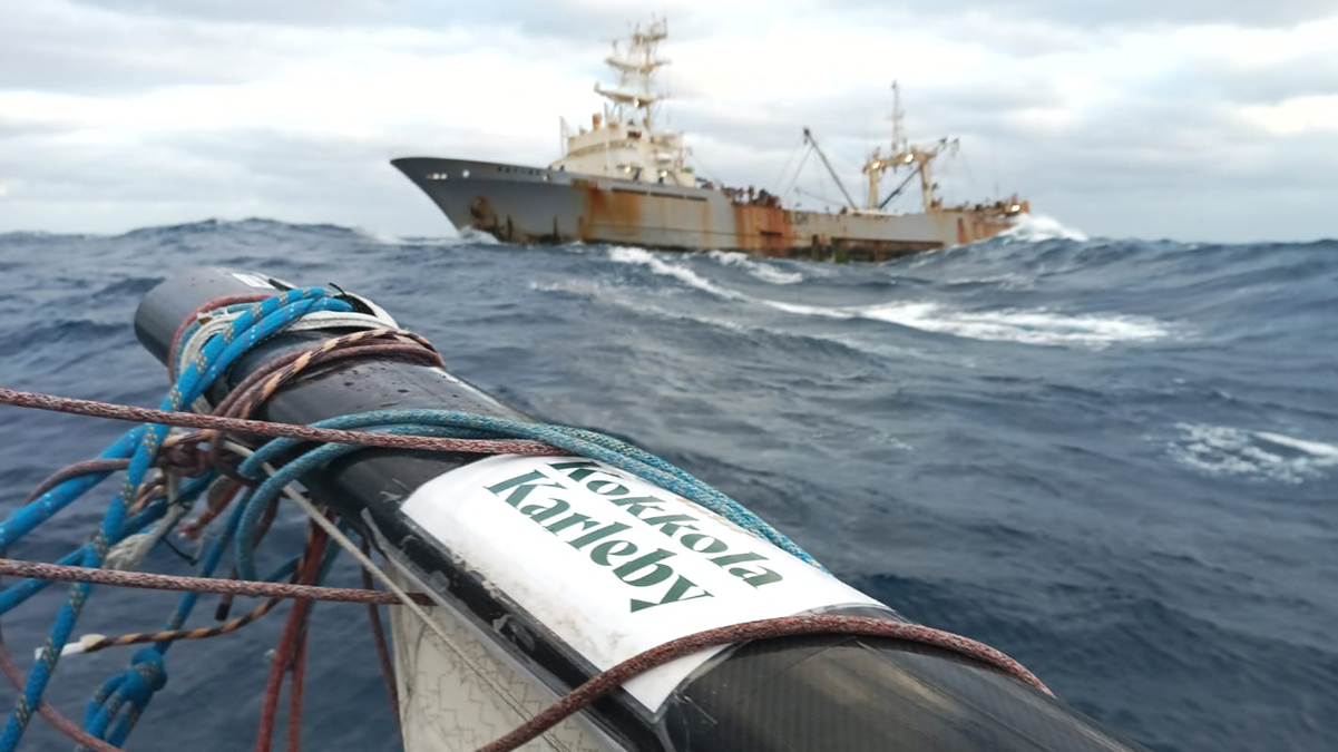 1,200 miles by jury rig in the Roaring Forties - Yachting World