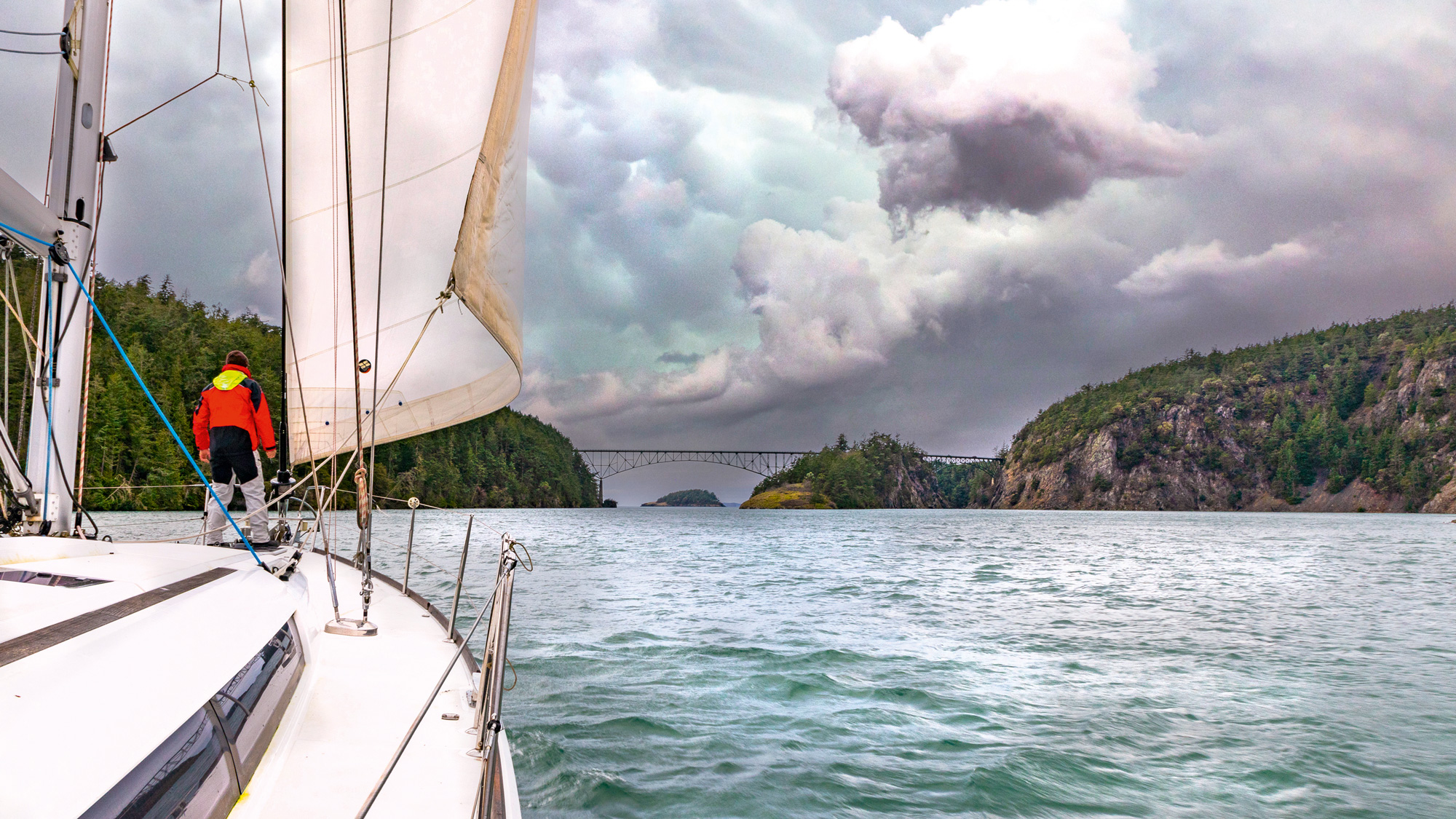 Cold water cruising: sailing in perfect tranquility in the San Juan Islands