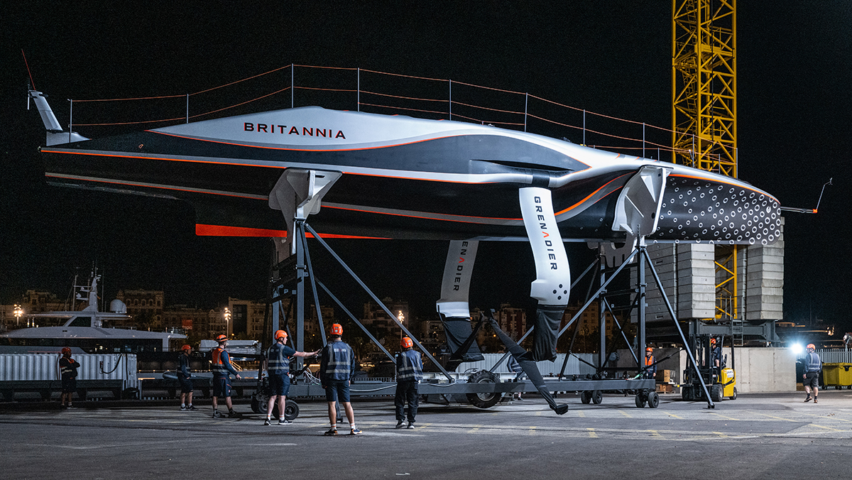Ainslie’s team reveals Britain’s new America’s Cup boat - Yachting World