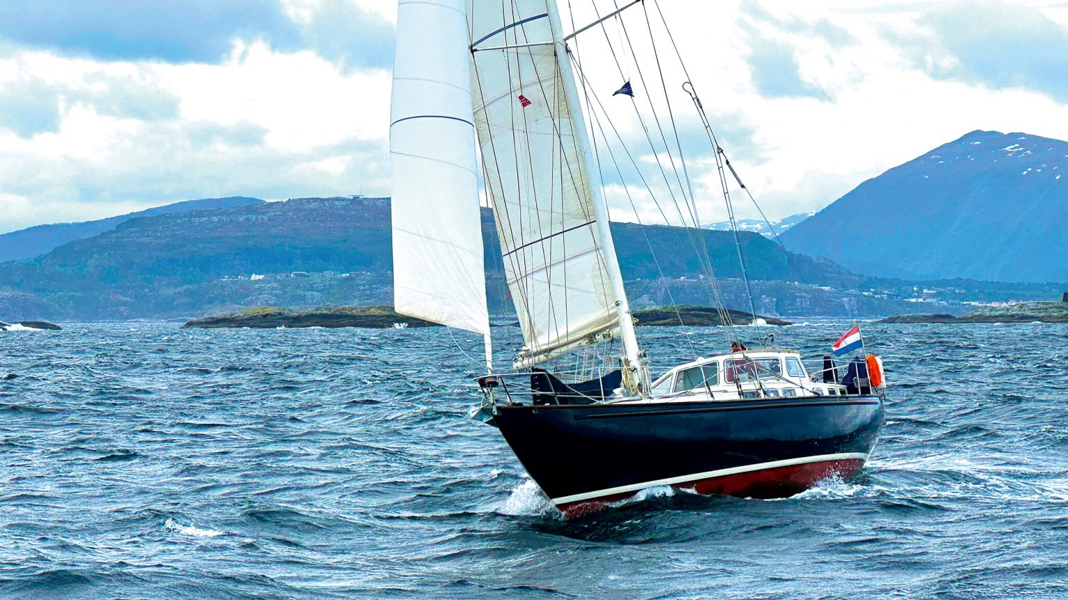 Sailing to North Cape, the northernmost tip of mainland Europe