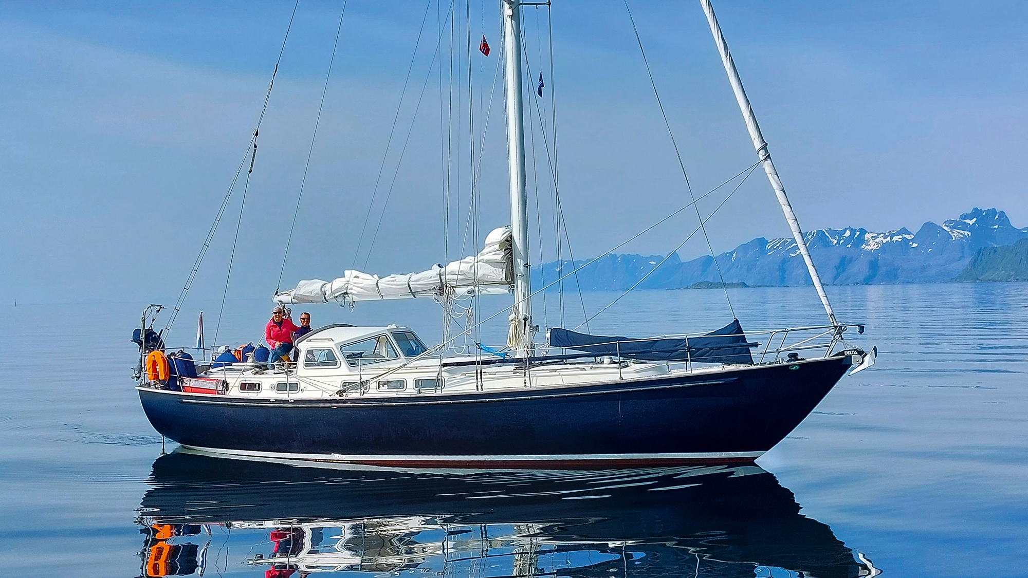 Sailing to North Cape, the northernmost tip of mainland Europe