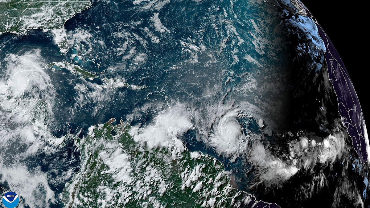 Unprecedented early season Hurricane Beryl set to hit Windward Islands ...