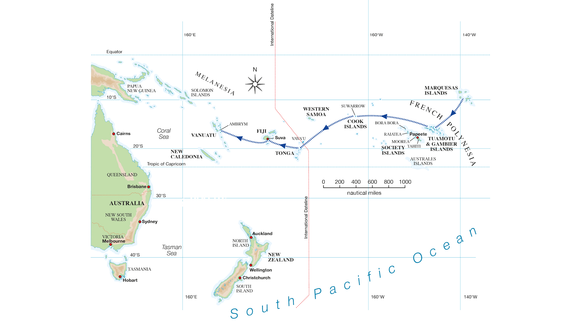 How to plan a route across the South Pacific - Yachting World