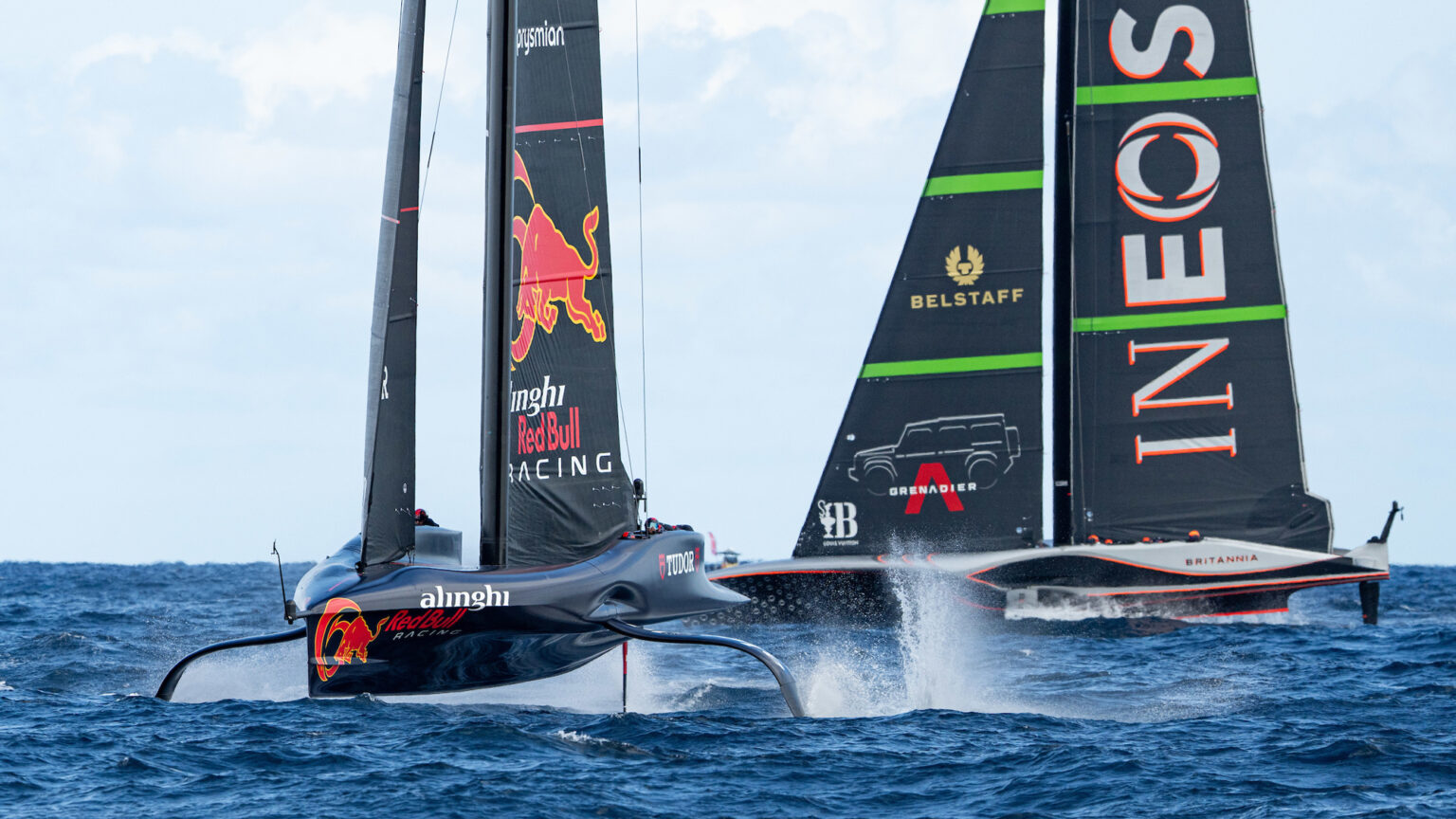 Structural damage to Luna Rossa, 2 wins to the Americans, and INEOS ...