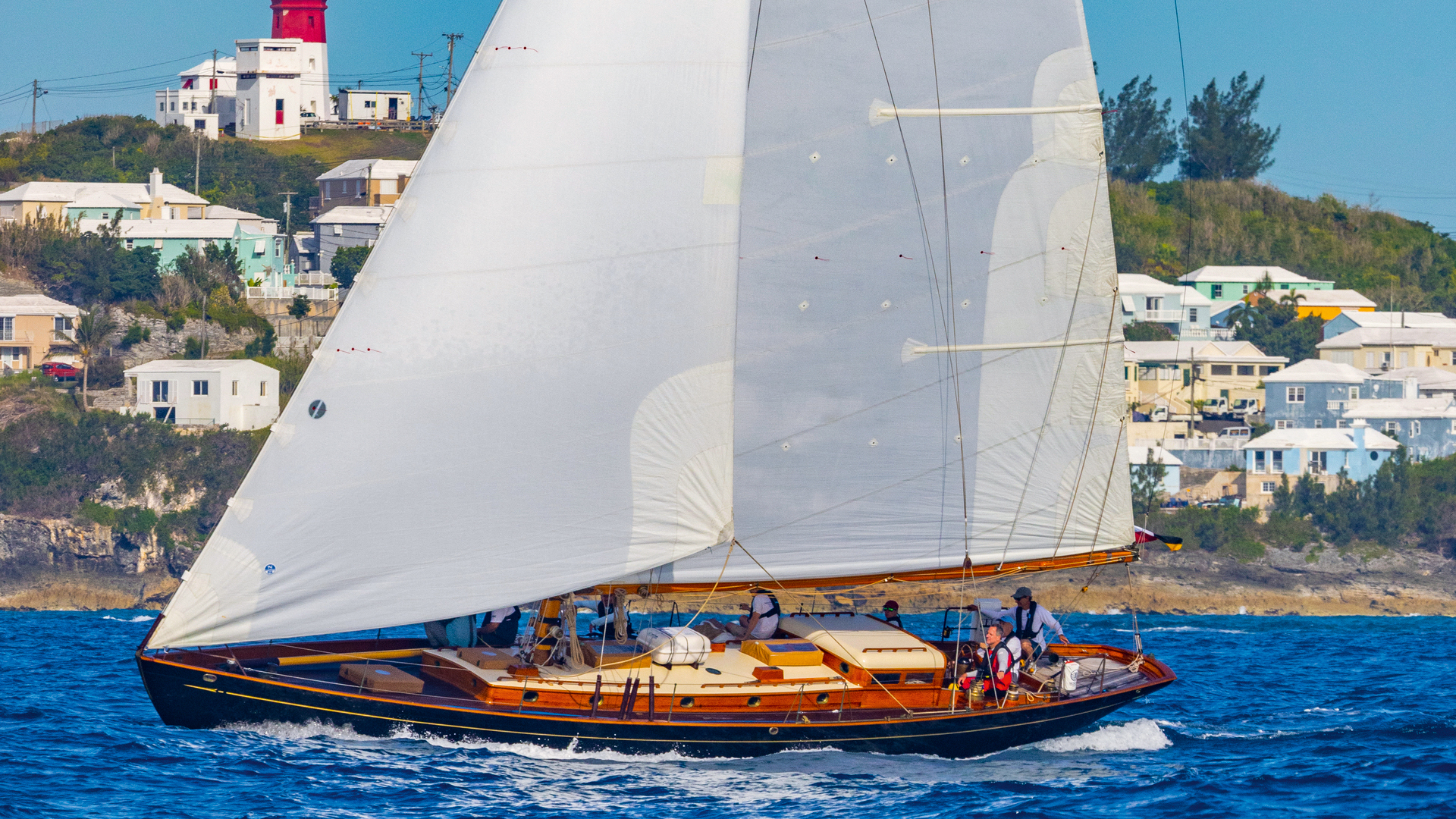 “Bermuda was a paradise but one had to go through hell to get there ...