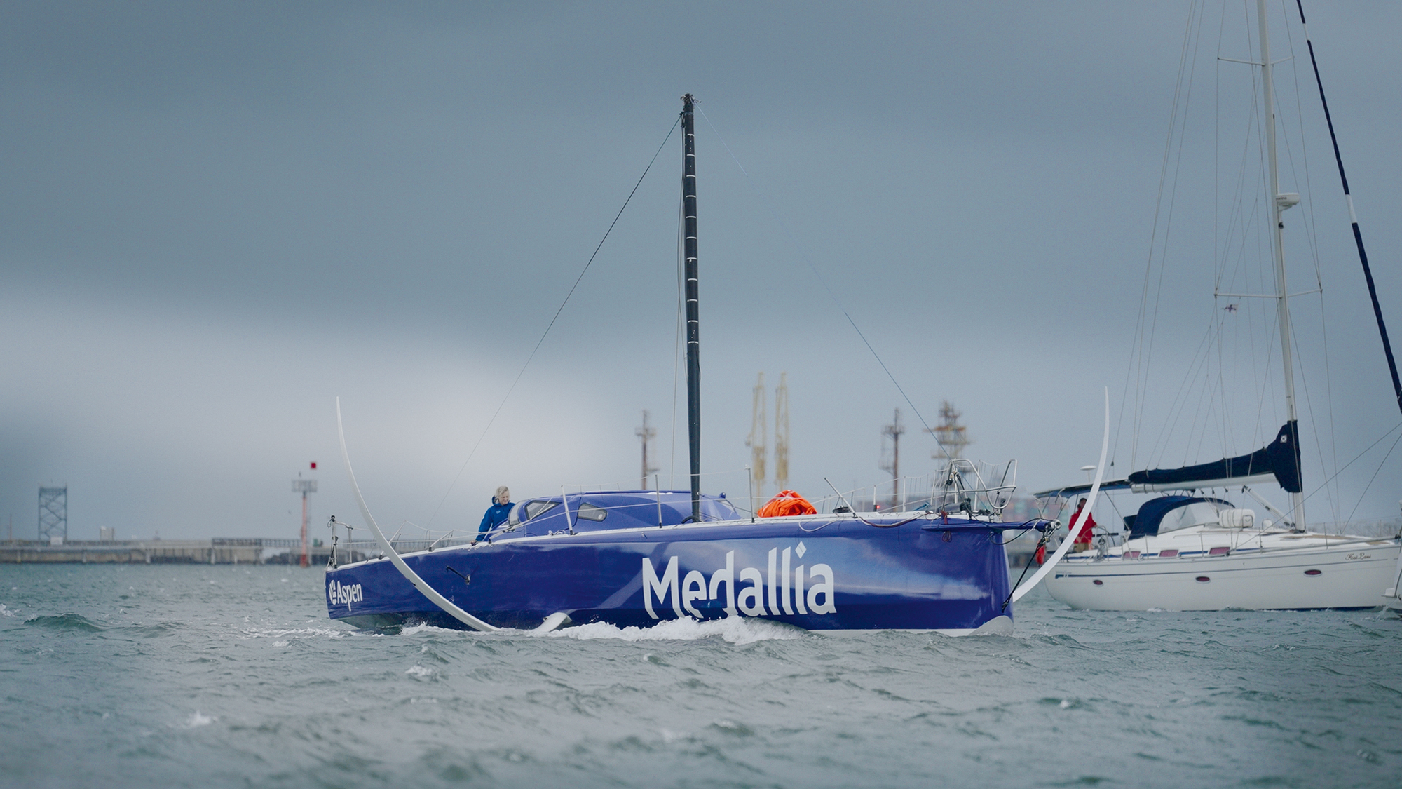 'As the bow touched down the noise was different... In two seconds my race was over' – Pip Hare ...