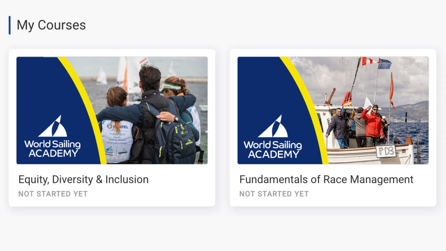 World Sailing launches online learning platform with free courses for ...