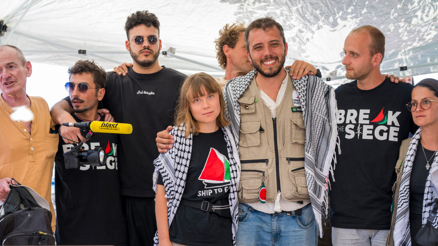 Gaza Freedom Flotilla latest: Greta Thunberg and crew of yacht Madleen ...