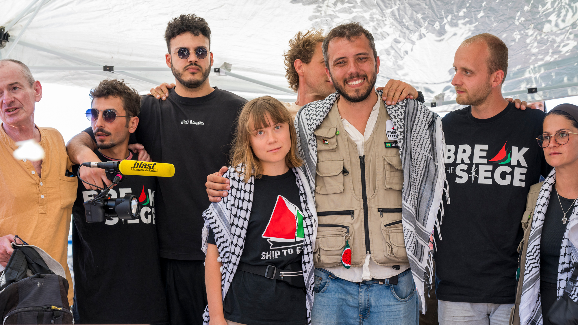 Gaza Freedom Flotilla latest: Greta Thunberg and crew of yacht Madleen ...