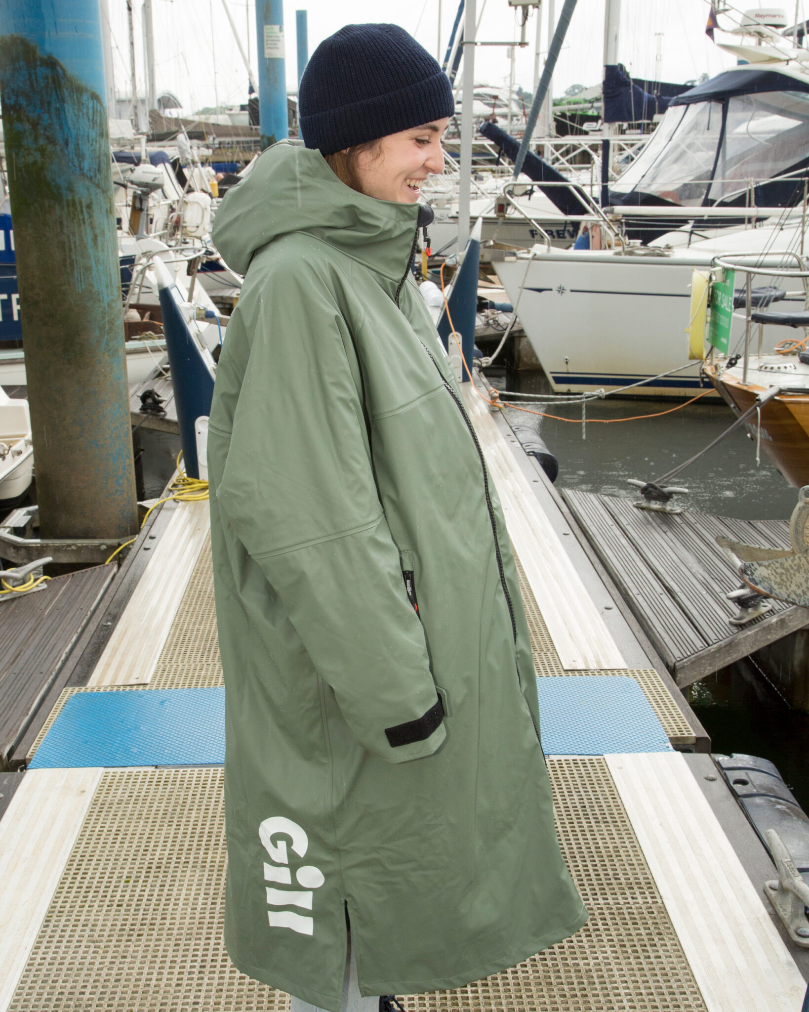 The Gill Aqua Parka: this cozy, well-cut changing robe will keep you ...