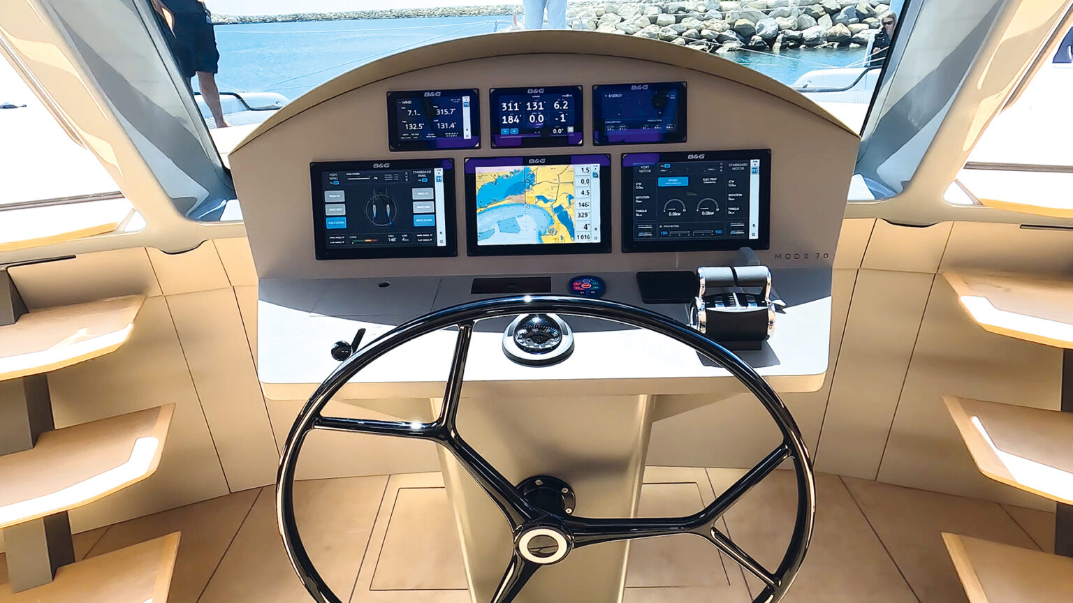 MODX: An electric 70ft catamaran with inflatable wingsails!