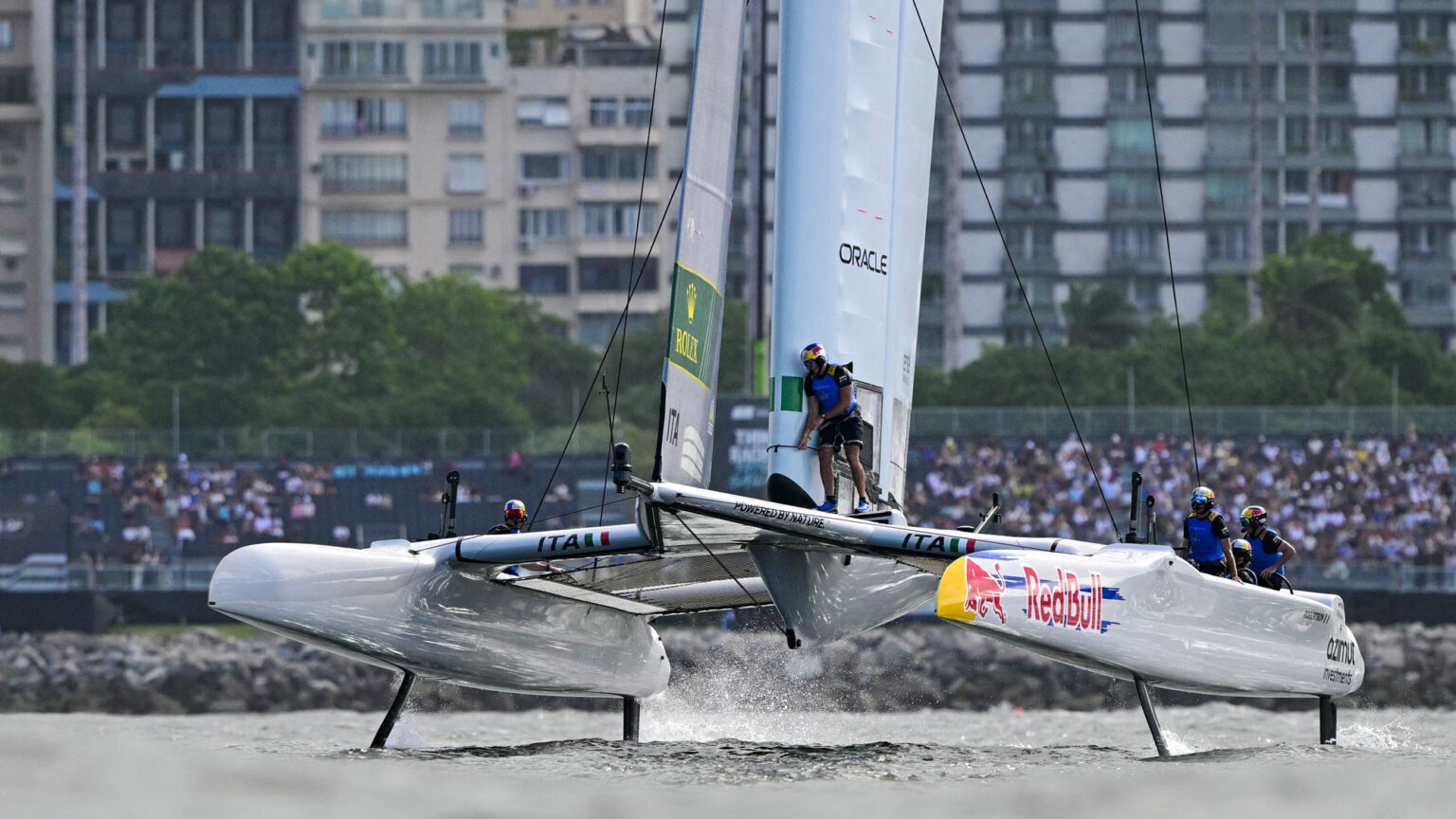 The unsettling silence following the Auckland SailGP collision - Matt ...