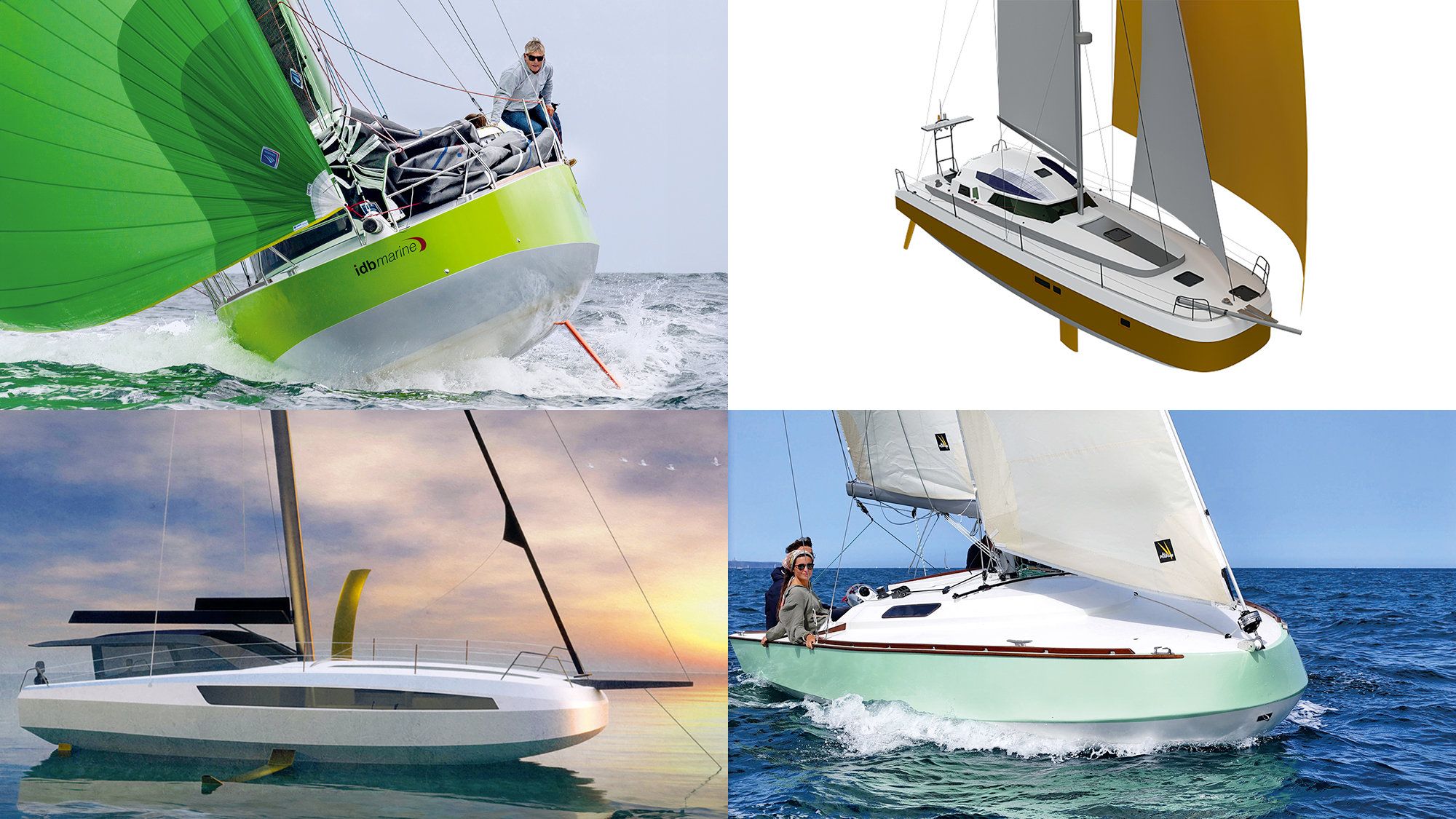 Four of the latest scow cruisers that are rewriting the rules ...