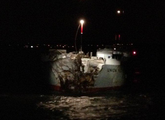 Captain arrested after cargo ship collides with ferry - YBW