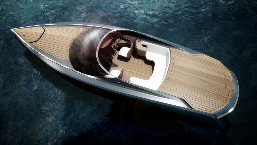 Pictures: First Aston Martin AM37 hull is delivered - YBW