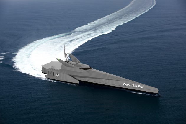 Pictures: First look at new 60m trimaran, Earthrace2 - YBW