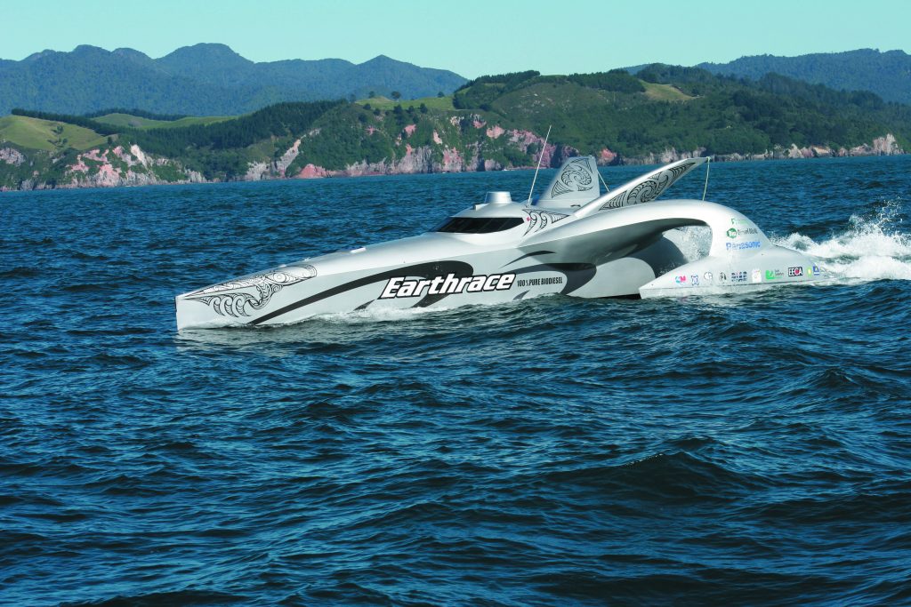 Pictures: First look at new 60m trimaran, Earthrace2 - YBW