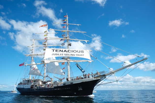 JST's Tenacious arrives in Melbourne after a nine month voyage - YBW