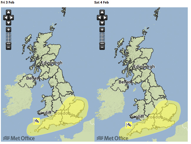 Wind warning for southern and south west England - YBW