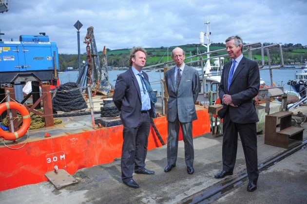 Duke of Kent visits Cornwall's growing marine industry - YBW