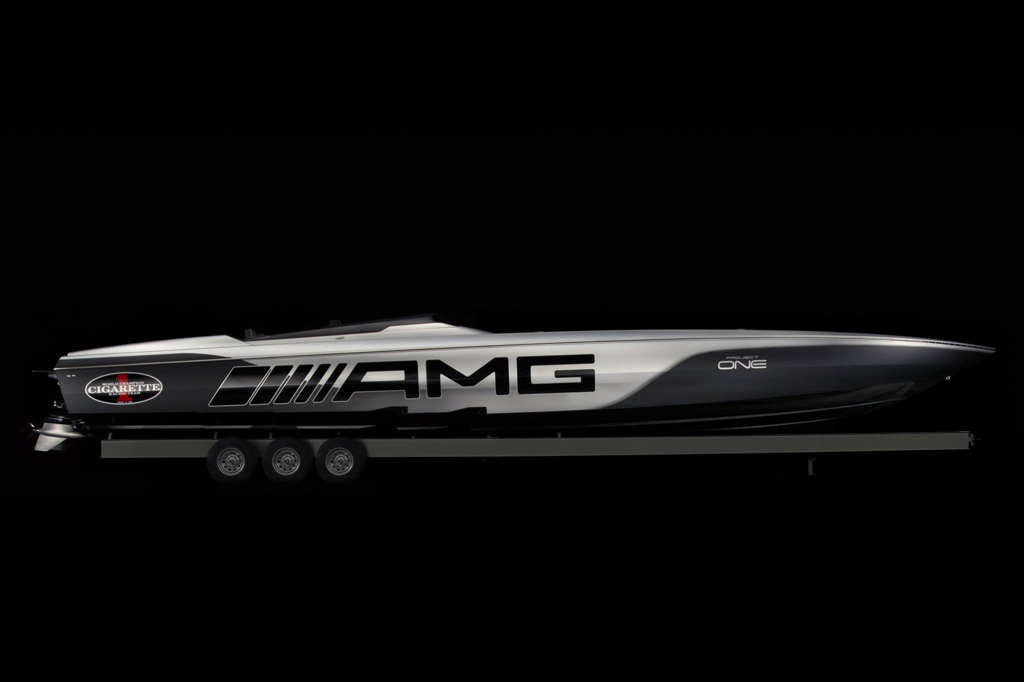 Mercedes-AMG and Cigarette Racing unveils superboat at Miami ...