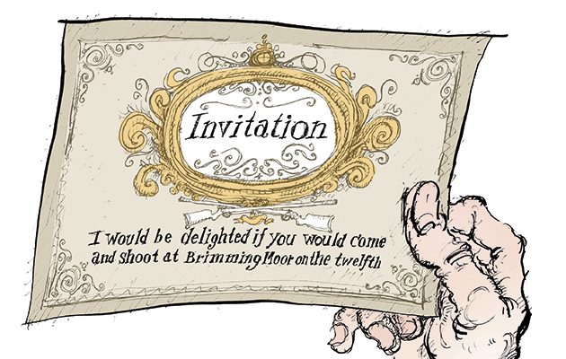 Shooting invitations: your company is requested - The Field
