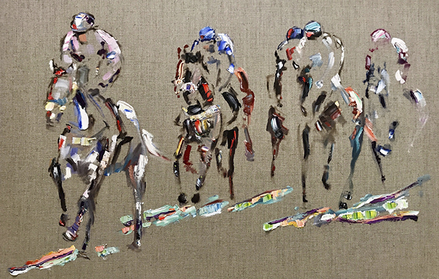 Luci Maclaren, sporting artist - The Field