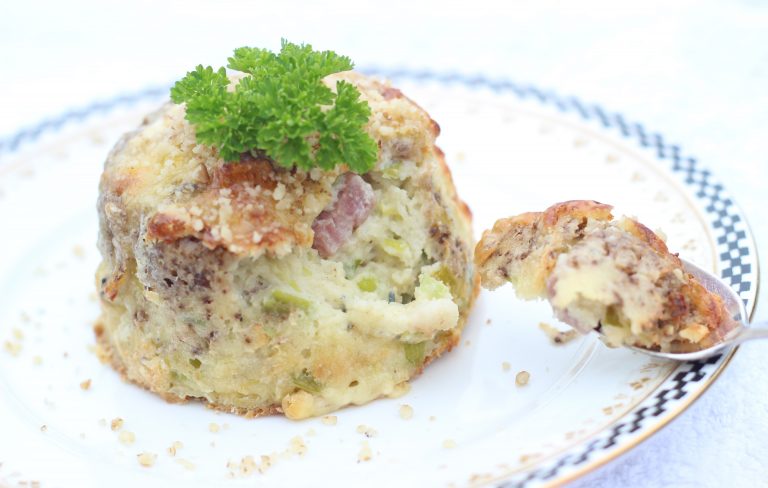 Double baked bacon and Stilton soufflé with crushed walnuts - The Field