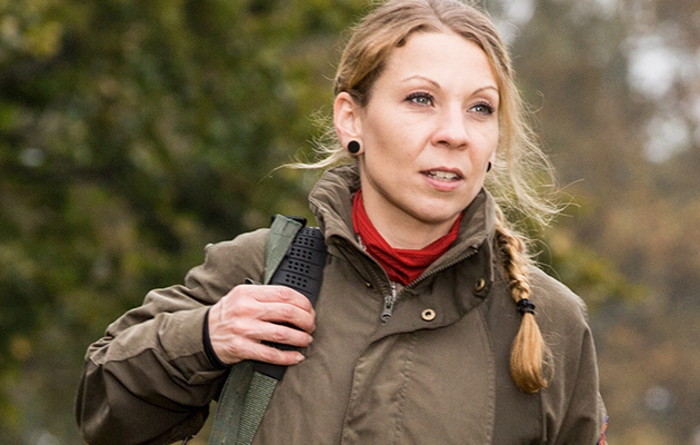 Dr Nina Krüger, sporting Diana - The Field