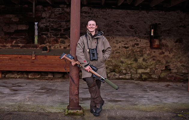 Megan Rowland, sporting Diana - The Field