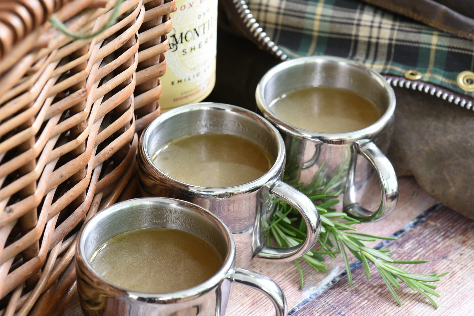 Elevenses snacks for shooting days - soup, burgers and hot dogs