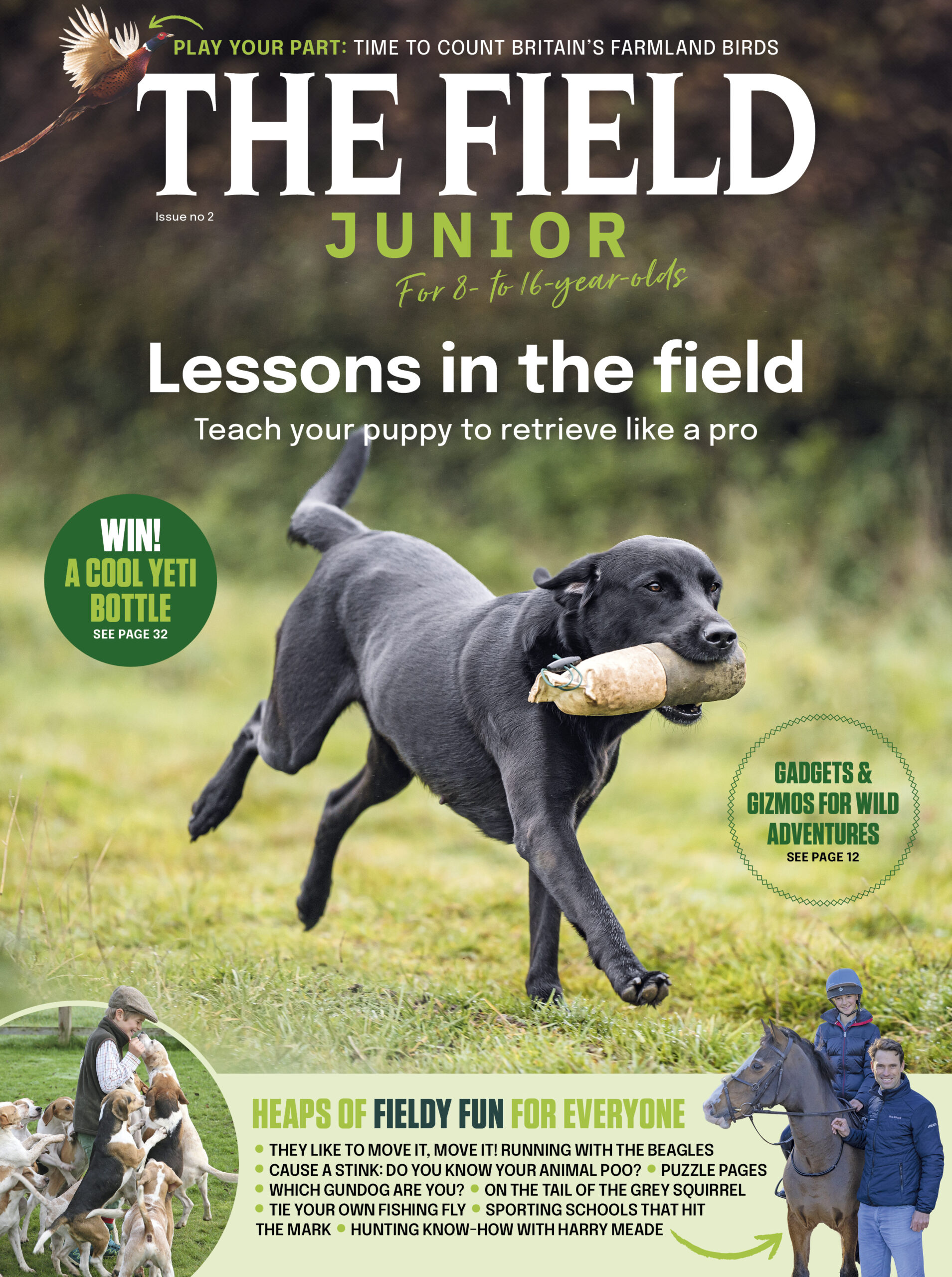 The Field January 2025 - with a complimentary copy of The Field Junior