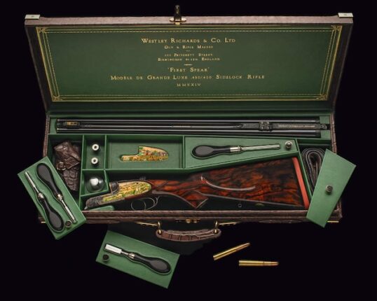 The Westley Richards magnificent 'First Spear' double rifle
