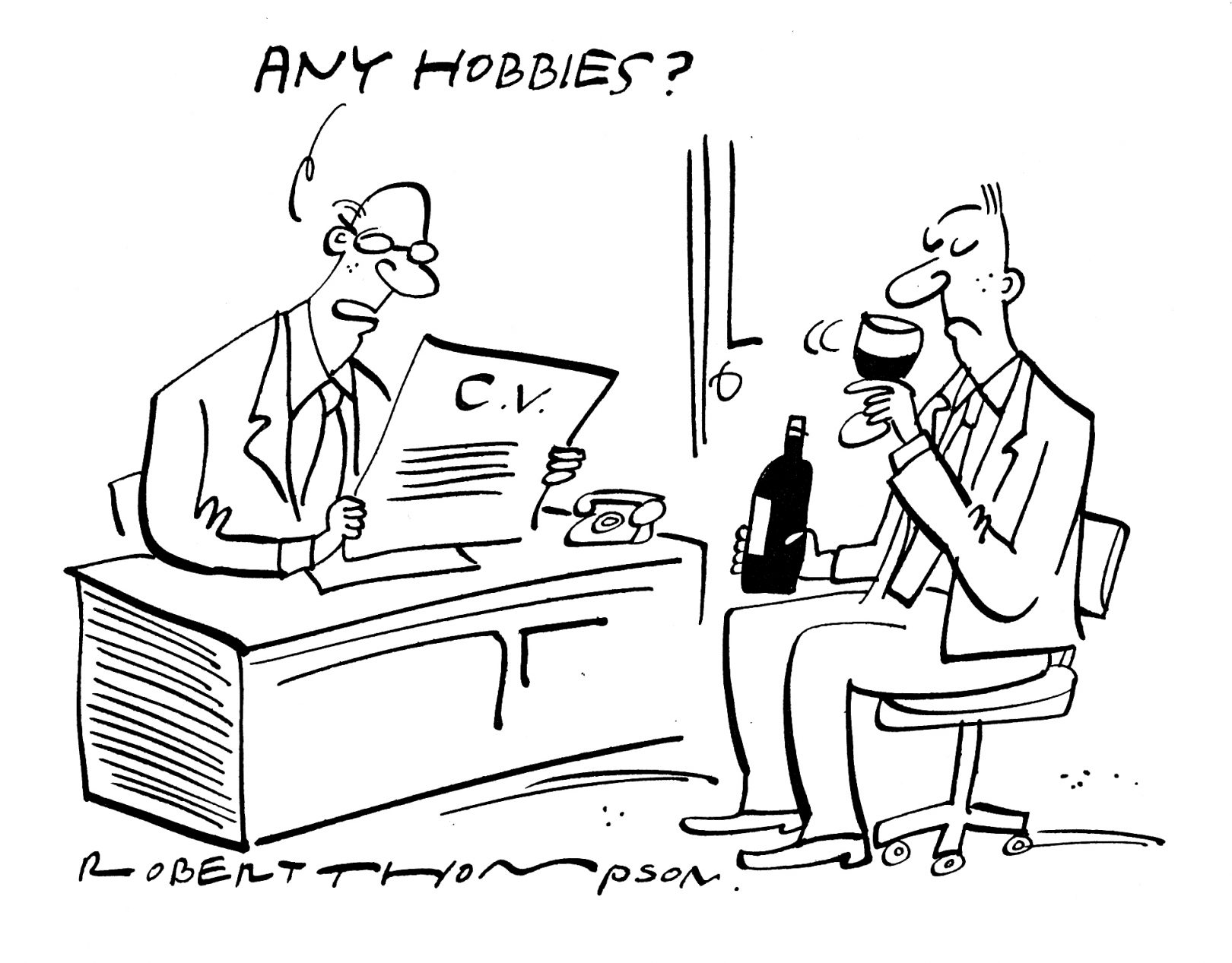 Best of Decanter: Robert Thompson Cartoons - Decanter