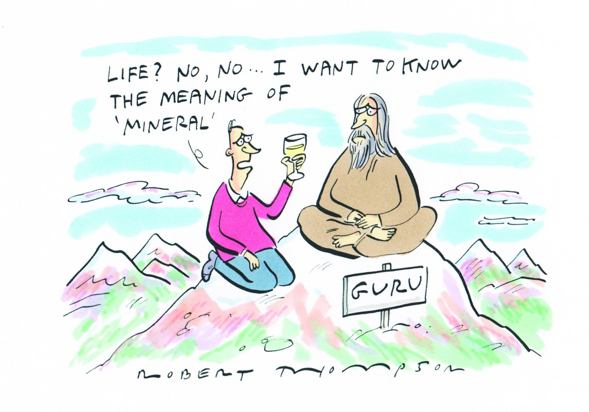 Best of Decanter: Robert Thompson Cartoons - Decanter