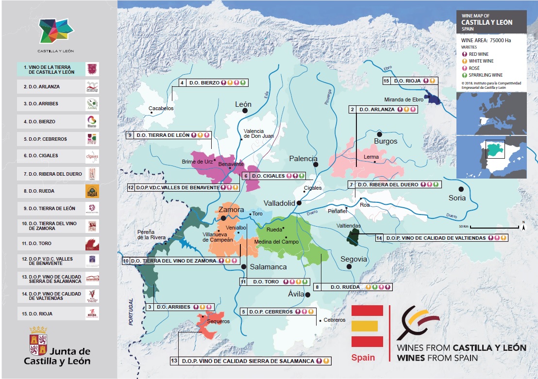 Castilla y Léon Wine Region