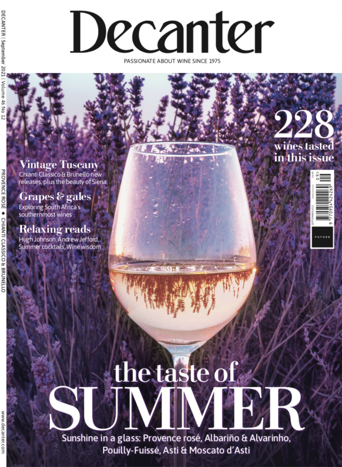 Decanter magazine latest issue: September 2021 - Decanter