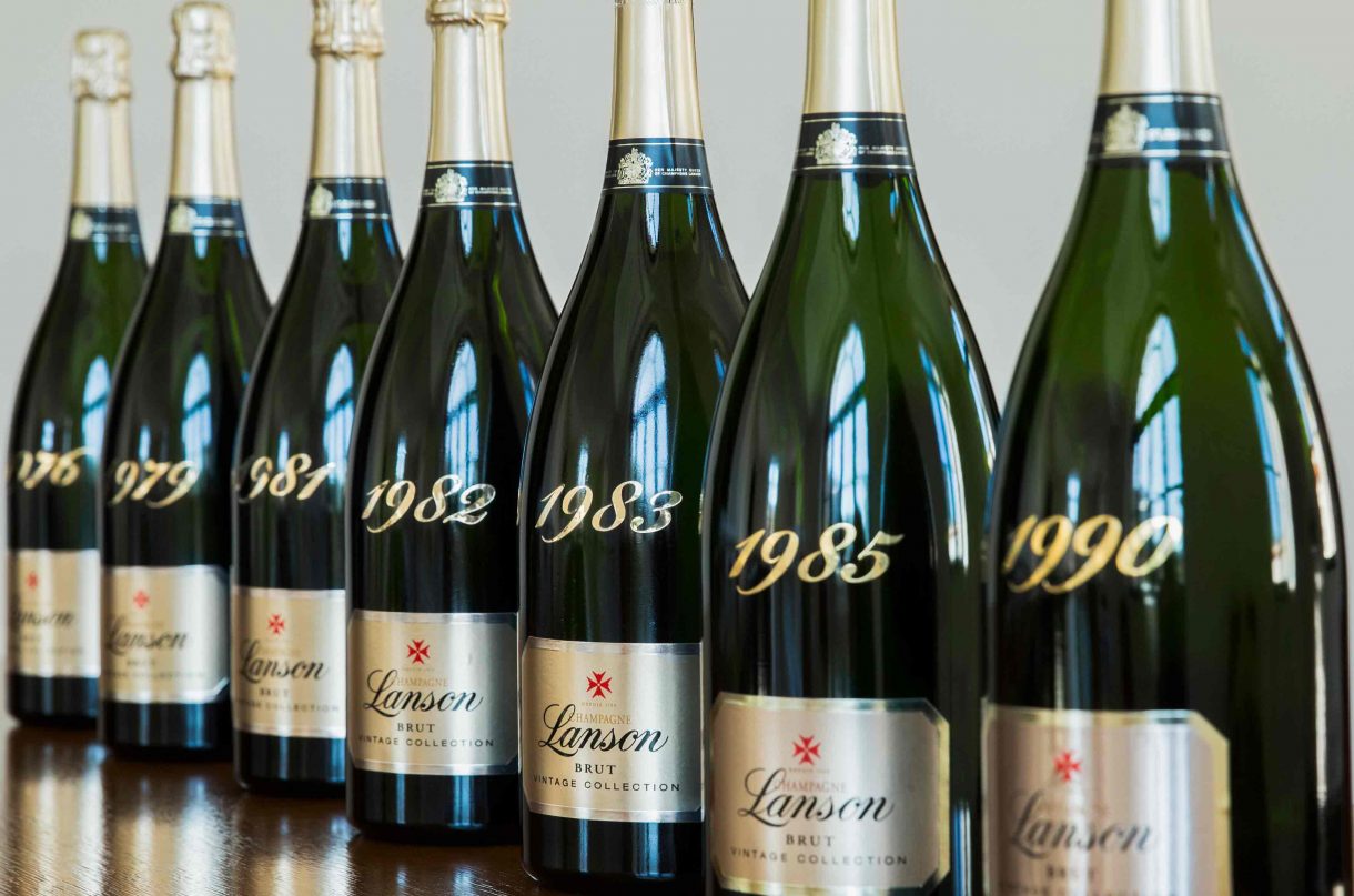 Champagne Lanson Vintage Collection vertical: 1961 - 2004 - Decanter