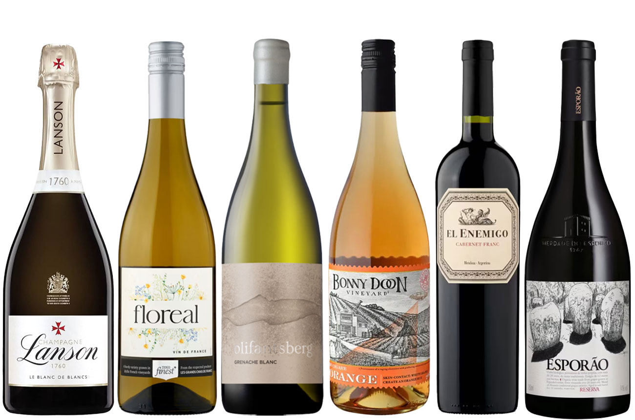 Tesco white wine store